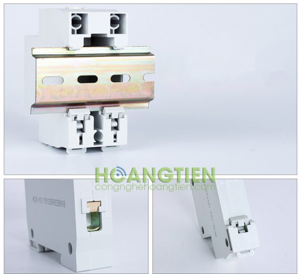 Ổ cắm thanh ray 2 chấu CHINT AC30-103 - Công Nghệ Hoàng Tiến